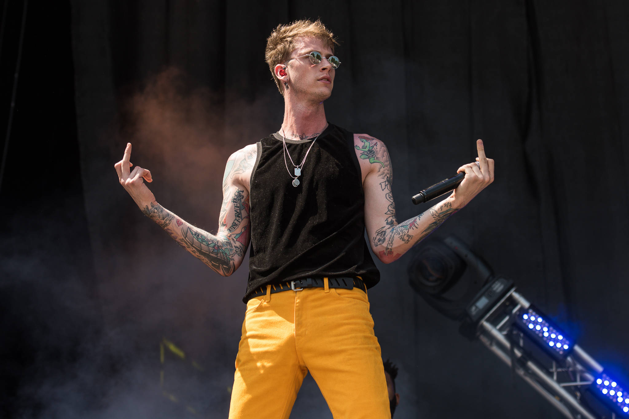 Machine Gun Kelly Dirty Finger Wallpaper | WallpapersOK